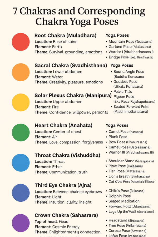 7 Chakras Yoga Poses | Mrunal Pawar